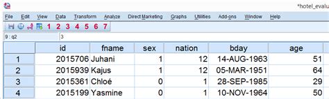 Spss Datetime Variables Basics Spss Datetime Variables Basics