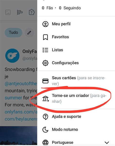Como Se Cadastrar No Onlyfans Através Do Celular Livre Catraca