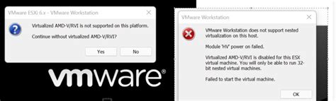 Virtualized AMD V RVI Not Supported On This Platform
