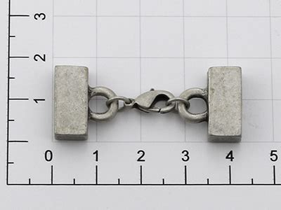 Прочее: Замок браслета регализ 15 мм серебро черное (античное) за 553. ...