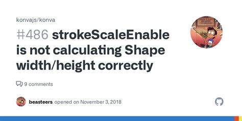 Strokescaleenabled Is Not Calculating Shape Widthheight Correctly