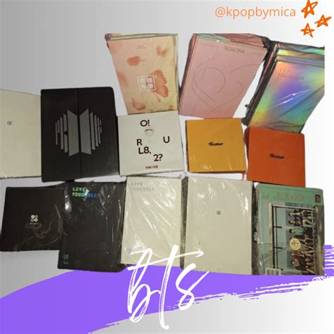 Bts Album Bangtan Album Unsealed Bangtan Albums No Inclusions