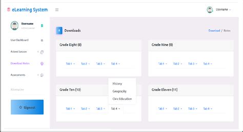 Figure 11 From Design And Development Of A Web Based E Learning System