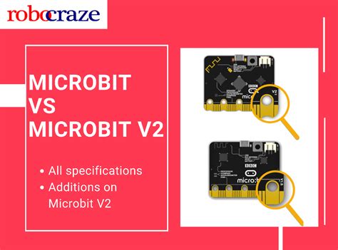 Microbit Vs Microbit V2 Robocraze