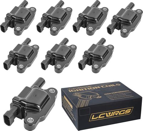 Set Of Of 8 Square Ignition Coil Pack Fits For 53 V8 2007