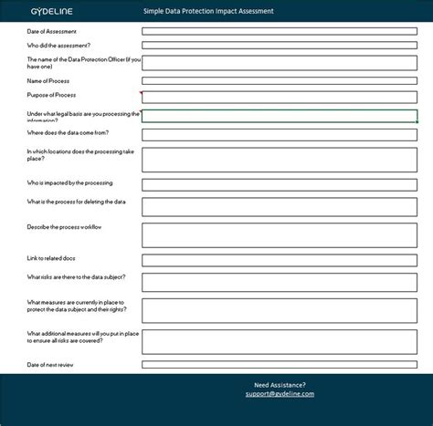 11 Best Gdpr Data Mapping Templates Images On Pinterest