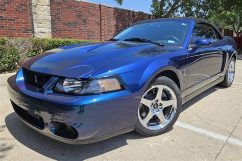 1k Mile 2004 Ford Mustang Svt Cobra Mystichrome Convertible For Sale On
