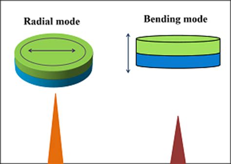 The Schematic Representation Of The Radial Mode And Bending Modes Download Scientific Diagram