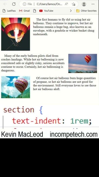 Text Indent Css Youtube
