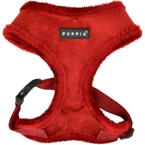 Шлейка регулируемая PUPPIА Terry, красный, XL (Южная Корея) — купить в ...