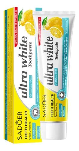 Pasta Dental Blanqueadora Y Quitamanchas B Lemon Oral Wh 000 Cuotas Sin Interés