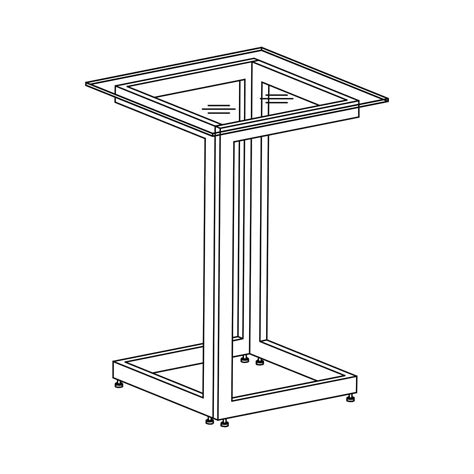 Assembly Banquet Central Work Table Masria Store