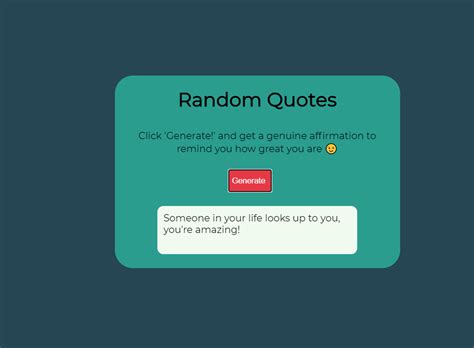 GitHub BijayAcharya QuoteGenerator Simple Css Project For Randomly Generating Quotes
