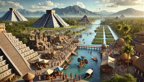 Die Ernährung Der Azteken In Tenochtitlan Ein Meisterwerk Der Aquapon