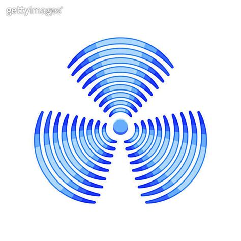 Bandwidth Wireless Signal Wave Cartoon Vector Illustration 2171127270