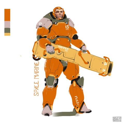 Daily Sketch 001 Rolf Bertz Character Design Inspiration Comic Style Art Concept Art Characters