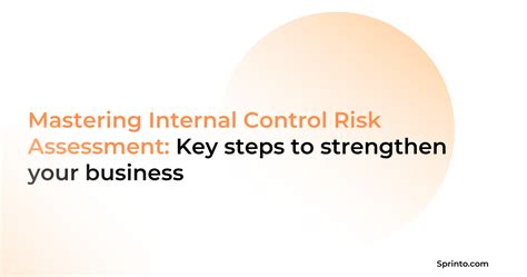 Step Involved In Internal Control Risk Assessment