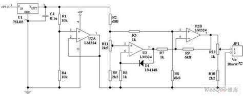Simple And Reliable Temperature Measurement Circuit Remote Control Circuit Circuit Diagram