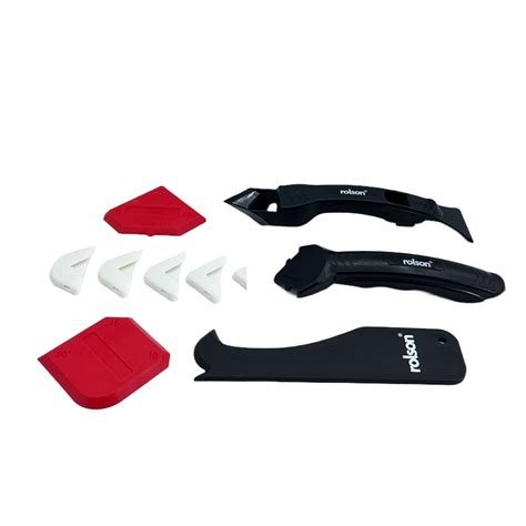 Rolson Multi Purpose Sealant Tool Kit 11 Pieces 61154 Sprayster