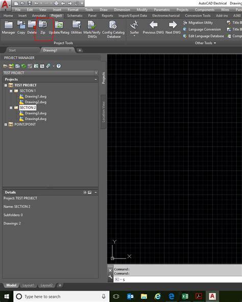 zipping a project with wdp file to keep project structure autodesk