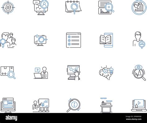 Research And Development Outline Icons Collection Research Development Innovation Adaptation