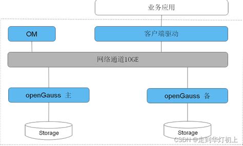 Opengauss（1）： 概述opengauss集群结构图 Csdn博客