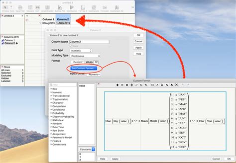 solved customized date formats jmp user community