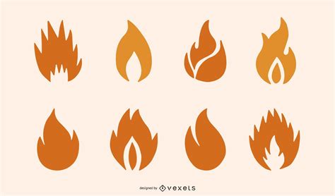 Fire Design Elements Vector Download