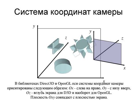 Преобразования координат - презентация онлайн