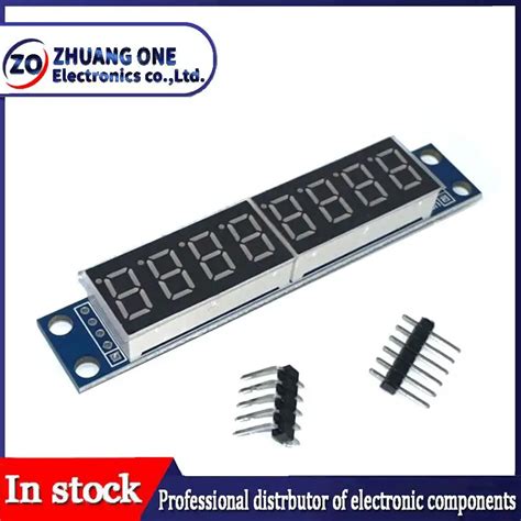 Max7219 Led Module 8 Digit 7 Segment Digital Led Display Tube For