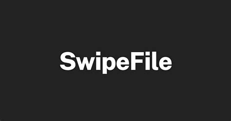 Login Swipefile Login Swipefile