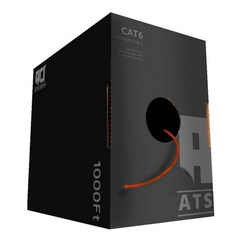 Cat6 Plenum Cmp Cable 1000ft Network Analyzer Test Passed 23awg
