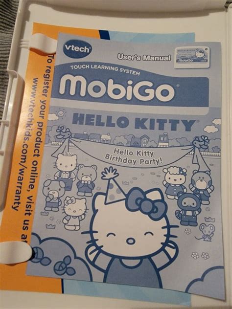 Hello Kitty Mobigo Cartridge Hello Kitty Birthday Par Gem