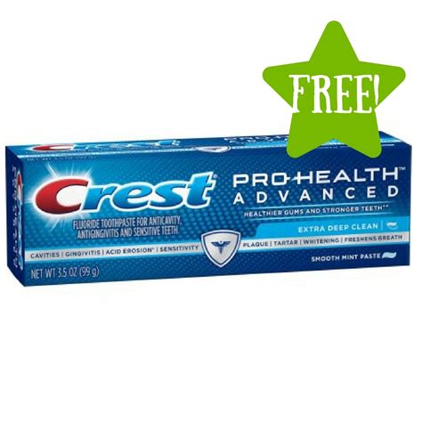 Dollar Tree Free Crest Toothpaste