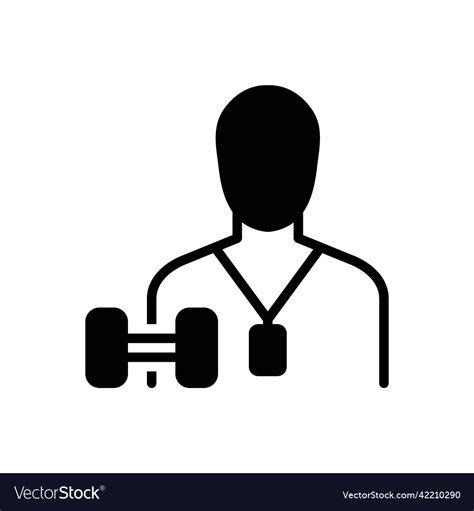 Trainer Royalty Free Vector Image Vectorstock