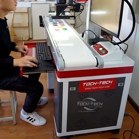 China Customized Ccd Visual Positioning Fiber Laser Marker