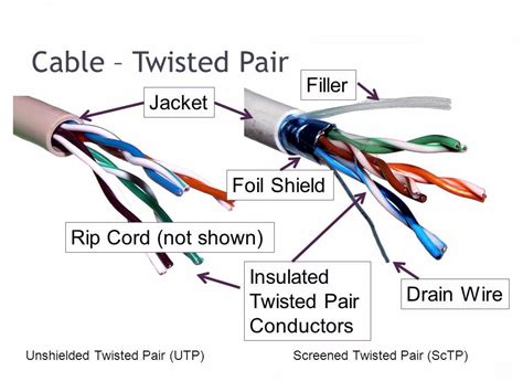 Examples Of Twisted Pair Cable At Harry Oloughlin Blog