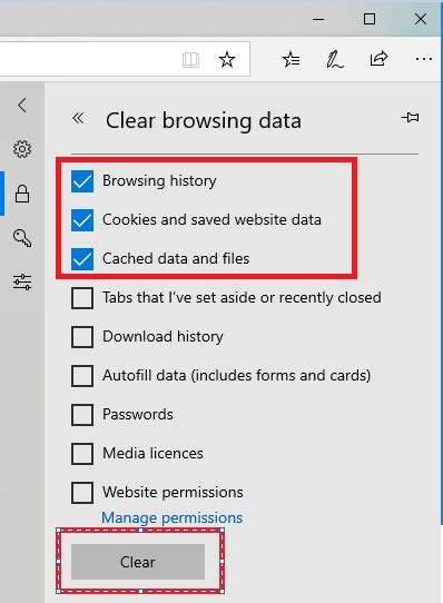 How To Clear Cache Edge Asepurchase