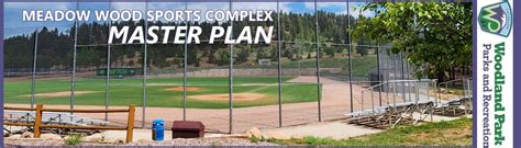 Meadow Wood Sports Complex Master Plan Whats Up Woodland Park