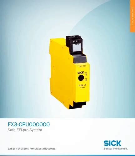 sick fx3 cpu000000 flexi soft relay module safety controller part no 1043783 at ₹ 30000 piece