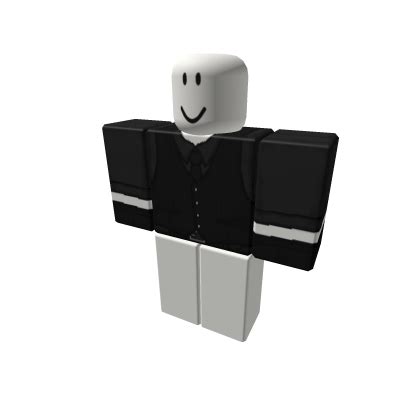 Black Suit W Black Vest Roblox