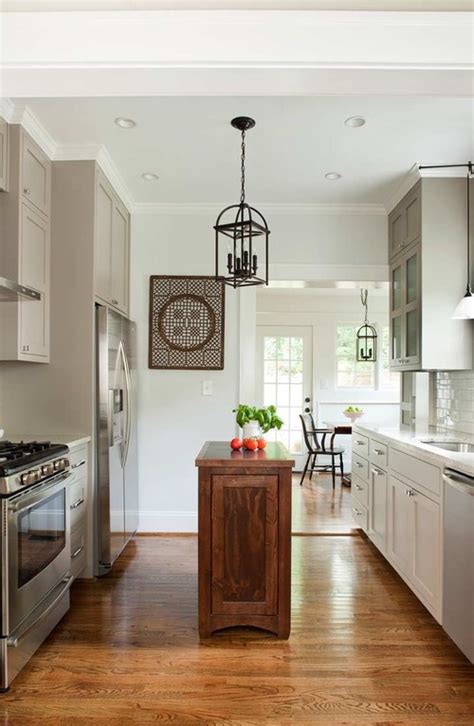 Pictures Of Galley Kitchens With Islands Things In The Kitchen