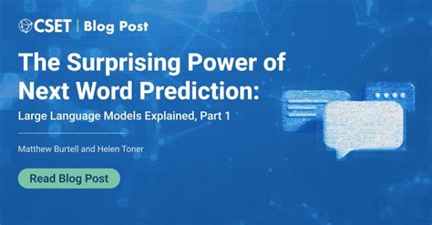 Thomas Woodside On Linkedin The Surprising Power Of Next Word Prediction Large Language Models…