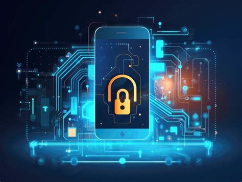 Generated Illustration Of Digital Security And Personal Data Concept