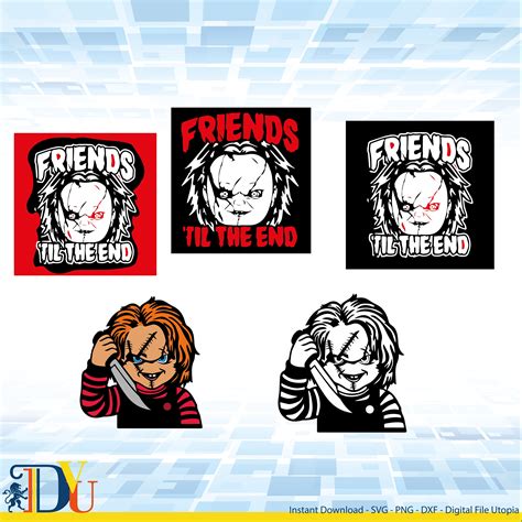 Chucky Svg Bundle Chucky Svg Chucky Cut File Chucky Cricut Friends