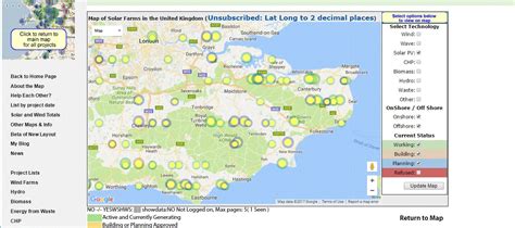 Renewables Map