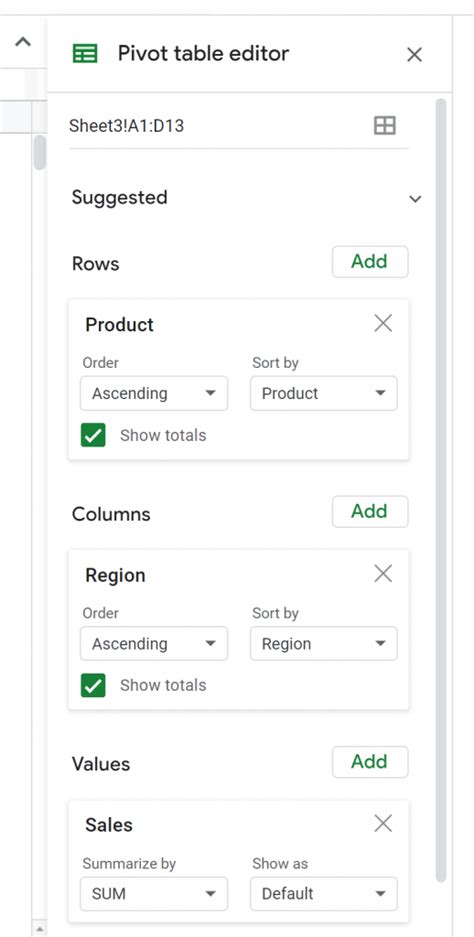 Format Pivot Tables In Google Sheets Step By Step
