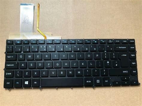 NP900X4B Keyboard For Samsung NP900X4C NP900X4D 900X4B 900X4C UK BA59 ...