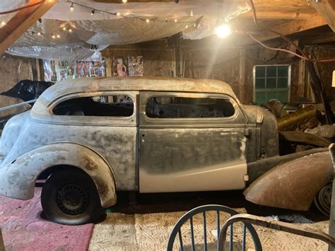 38 Chevy Master Deluxe Body And Chassis Chopped And Ready For Sale In