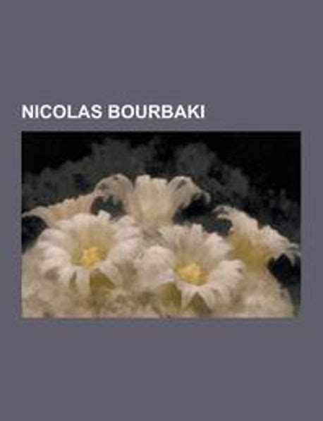 Nicolas Bourbaki Source Wikipedia 교보문고